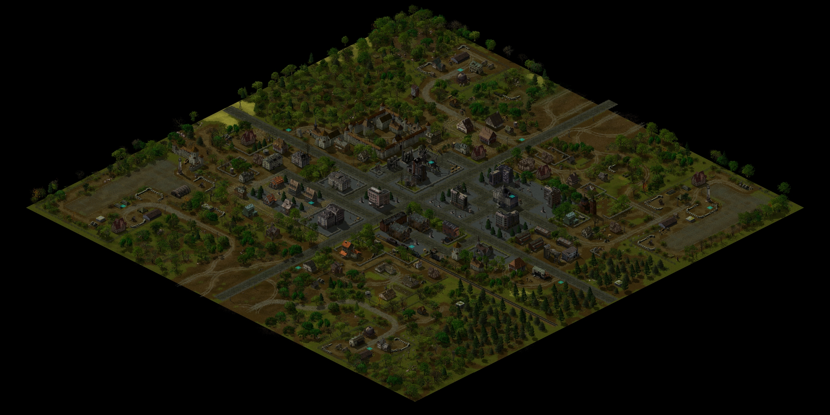 Sudden Strike Maps - Hidden Stroke 2 Ressource War